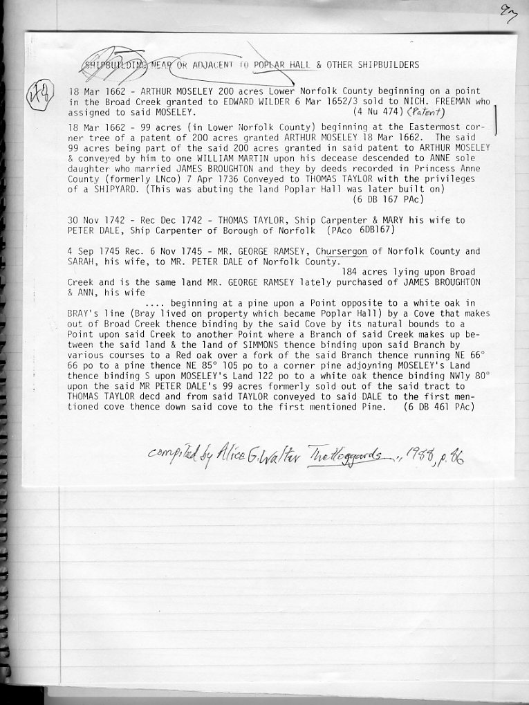 Norfolk History, Geography, and Genealogy: Deed Abstracts